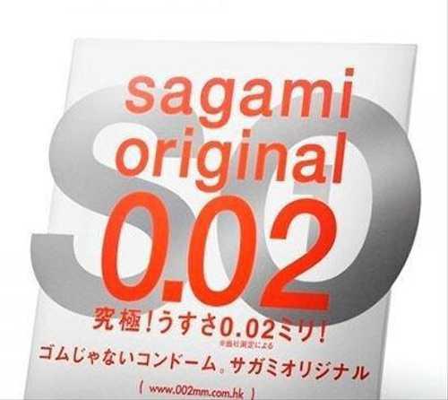Ультратонкий презерватив Sagami Original 0.02 - 1
