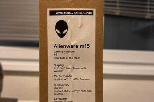 Alienware m15 R6