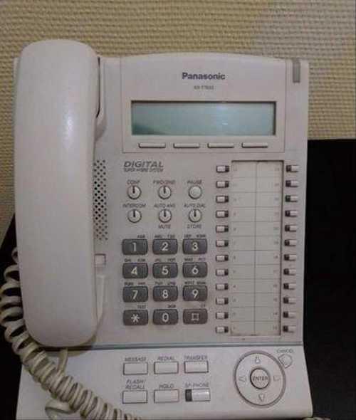 Цифровой системный телефон Panasonic KX-T7633RU