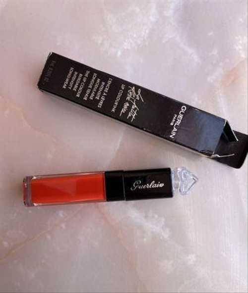 Guerlain помада оранжевая