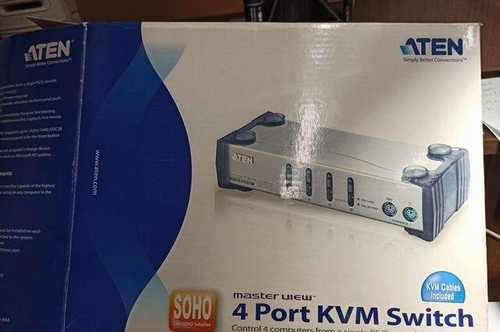 Aten 4 port KVM switch CS-84A