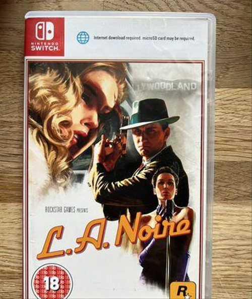 La noire Nintendo switch