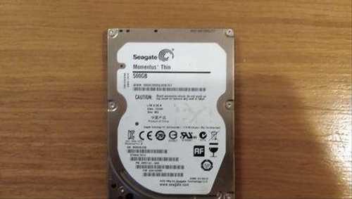 2.5" HDD для ноутбука 500Gb Seagate с проверкой