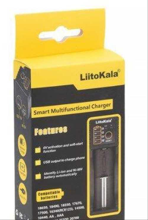 Зарядное для аккумуляторов 18650 LiitoKala Li-100