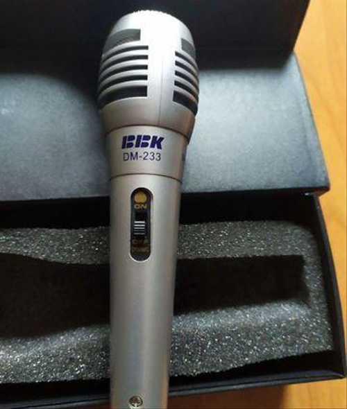 Микрофон для караоке bbk DM-233