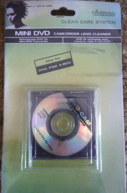 Mini DVD Vivanco чистящий