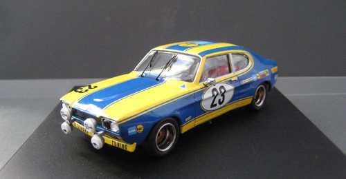 Модель Ford Capri 2600 RS 24H Nurburgring 1/43