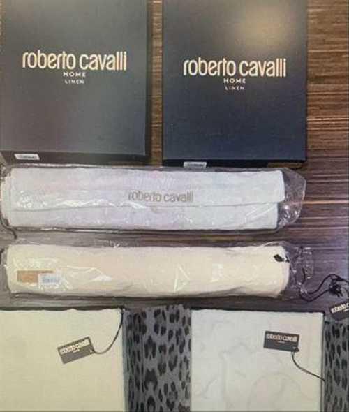 Roberto Cavalli полотенца и коврик новые оригинал