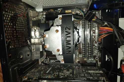 Intel Core i3 6100 + gigabyte GA-H170-D3H + Кулер