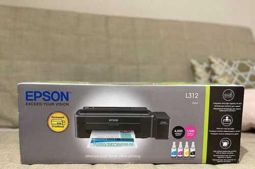 Принтер epson l312 новый