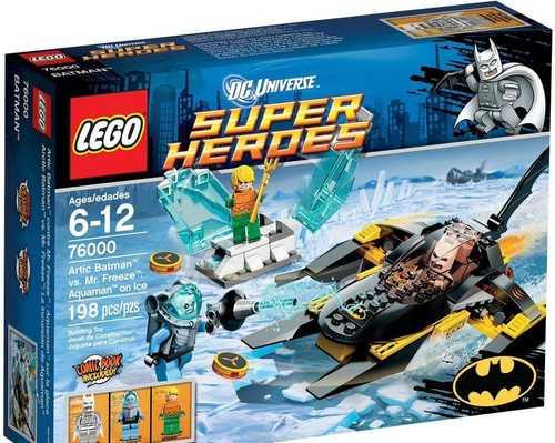 Lego DC Super Heroes 76000 Аквамен на льду