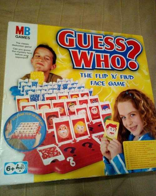 Настольная игра Guess who(Угадай,кто)