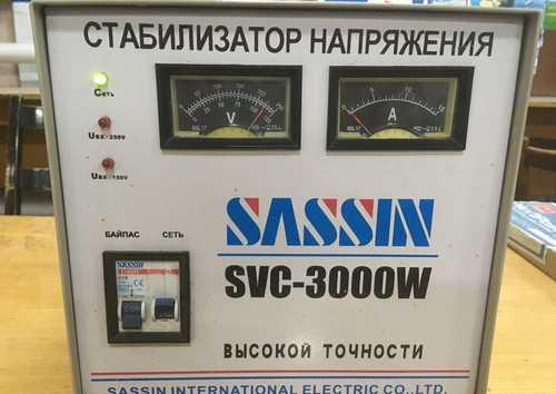 Стабилизатор напряжения sassin svc 10000 схема