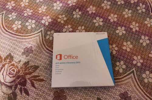 Установочный диск с ключом Office 2013