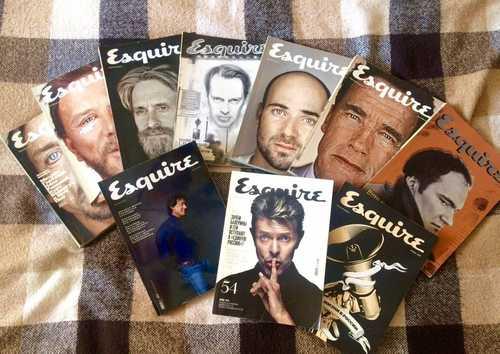 Подшивка Esquire 2007, 2008, 2010