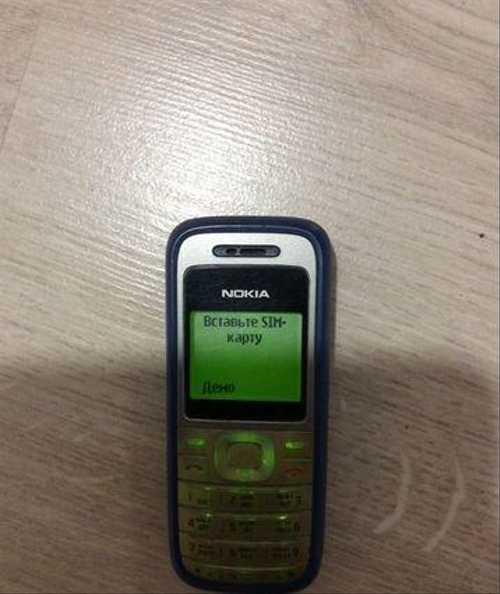 Телефон Nokia 1200 оригинал Ростест