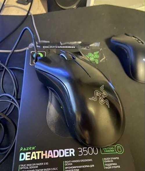 Игровая мышь razer deathadder 3500