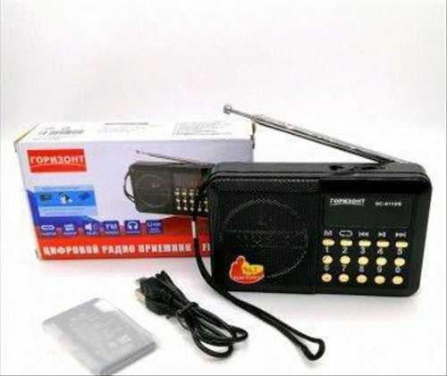 Радиоприемник Горизонт SC-011 USB/SD/FM/Bluetooth