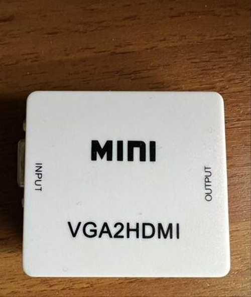 Переходник конвертер VGA hdmi