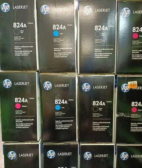 Новые оригинальные картриджи HP 824A