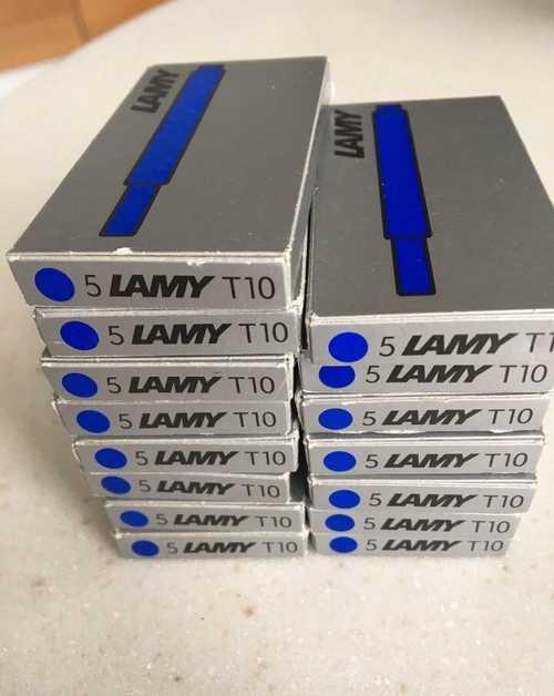 Картриджи для перьевой ручки Lamy - очень много