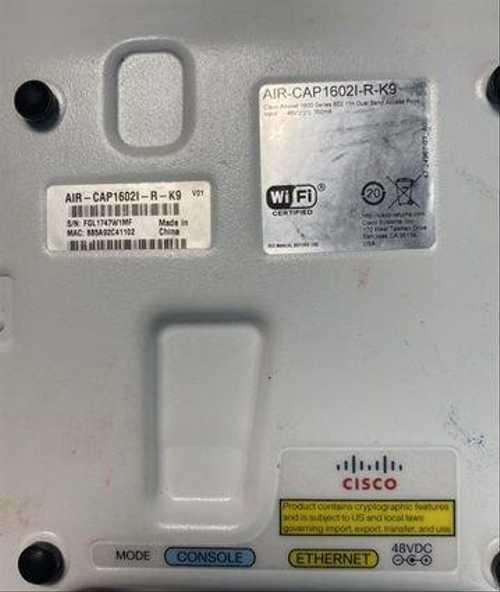 Cisco Air-CAP1602I-R-K9