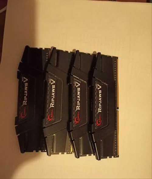 Оперативная память G. Skill RipjawsV DDR 4 3200 Mh