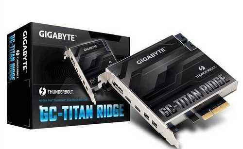 Gigabyte GC-Titan ridge Thunderbolt 3 PCI-E Москва | Комьютерные ...