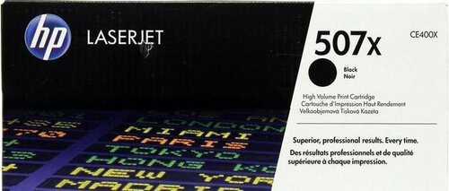HP CE400X тонер-картридж черный (тех. упаковка)