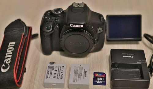 Canon EOS 600D Body + объективы отдельно