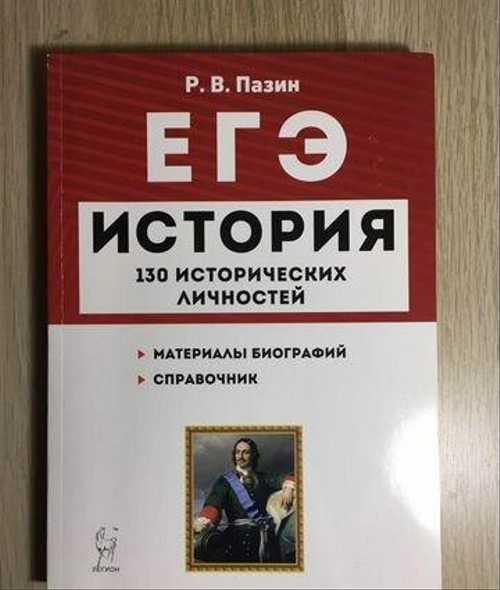 Егэ История Пазин 130 исторических личностей