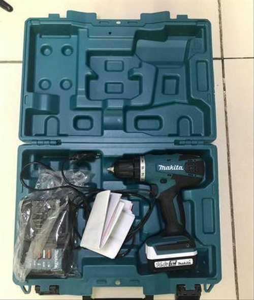 Аккумуляторная дрель-шуруповерт Makita DF347dwex9