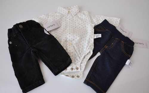 Комплект одежды Carters (3 шт) новый
