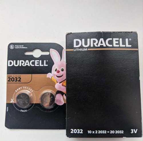 Батарейка Duracell CR2032