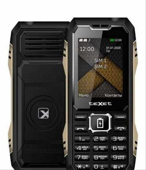 Телефон teXet TM-D428, черный