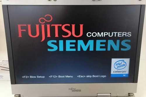 Старенький ноутбук Fujitsu siemens Amilo Pro