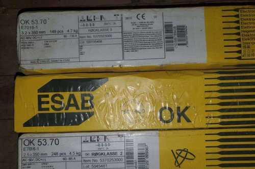 Электроды сварочные Esab OK 53.70