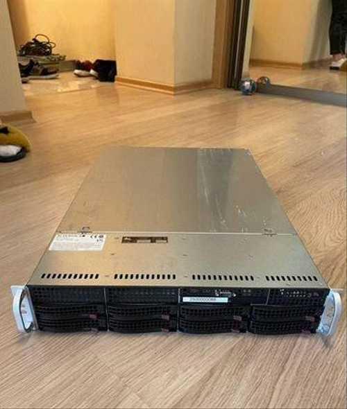 Сервер Supermicro 2U 825-7 6GB RAM