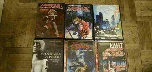 Лицензионные аниме диски dvd cd