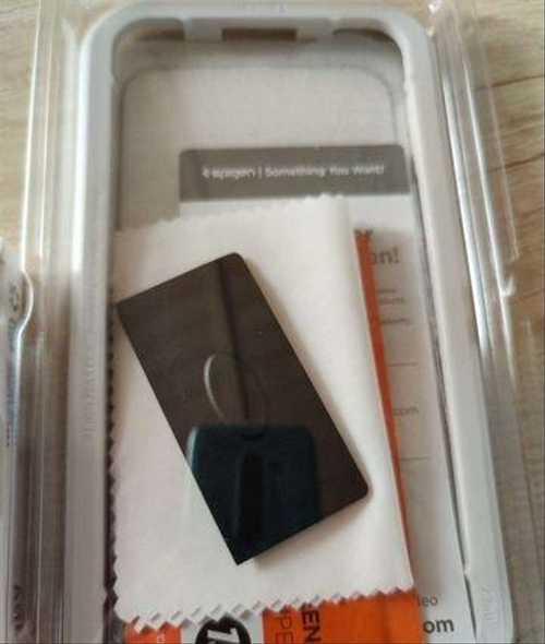 Стекло Spigen Apple iPhone 12 pro max