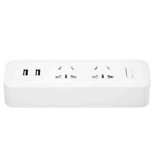 Разветвитель Xiaomi Mi Power Strip 2 розетки 2 USB