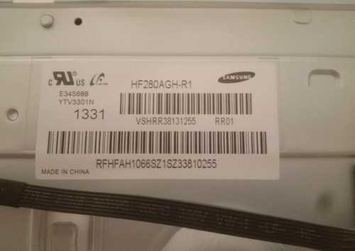 Линейка светодиодов для телевизора SAMSUNG UE28F40