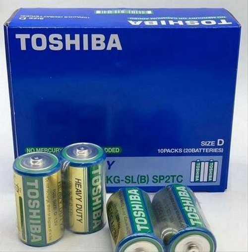 Батарейка Toshiba R20 D бочка опт розница