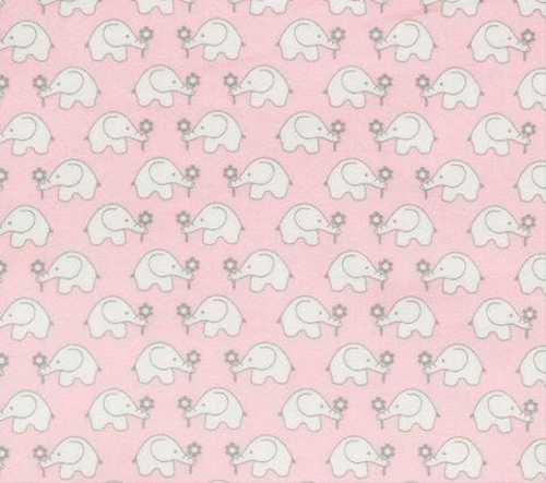 Ткань для пэчворка Peppy Молочные сны, фланель, 100*110 см, 175+/5 г/м2 (мс-23 розовый)
