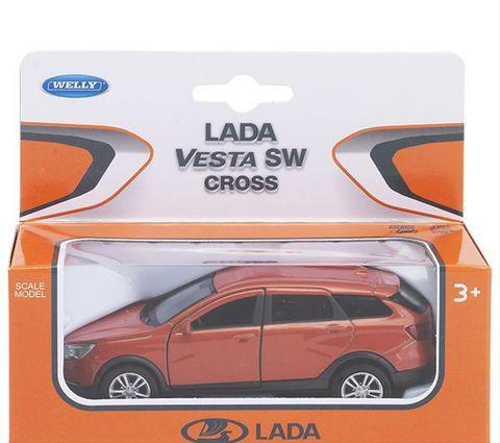 Welly 43763 Велли Модель машины 1:34-39 LADA vesta