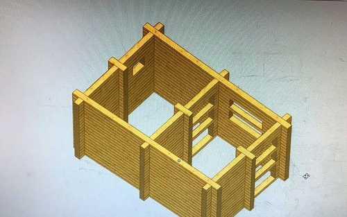 Профилированный брус баня 4х2,4