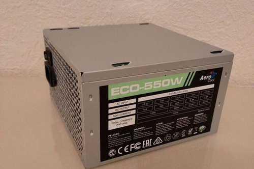 Блок питания Aerocool Eco-550w
