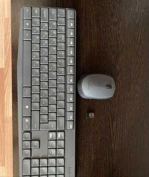 Комплект клавиатура + мышь Logitech K235