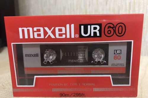 Аудиокассета Maxell UR 60