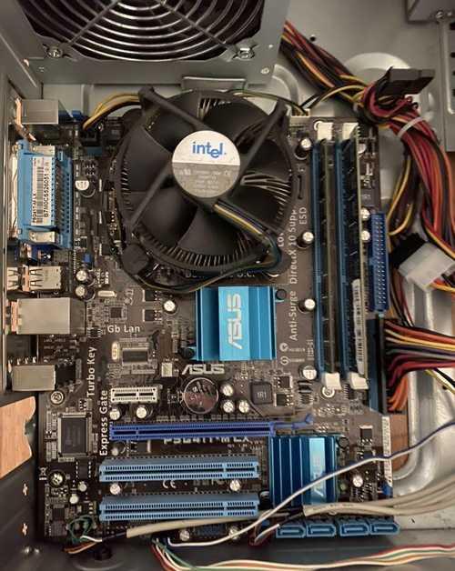 Связка q9400 + asus p5g41t-m lx 775 socket